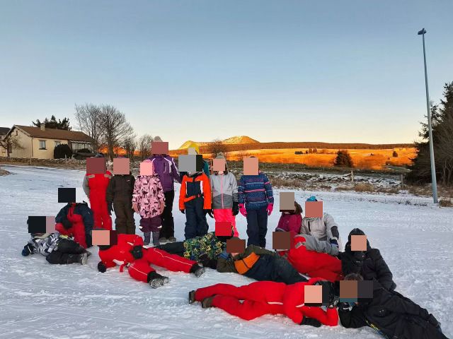 L’école d’Ally en classe de neige ! – IEN Mauriac